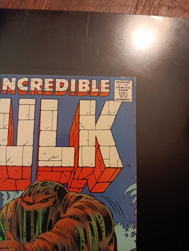 INCREDIBLE HULK # 121 - (VF) -HULK VS THE GLOB-WITHIN THE SWAMP STIRS ...