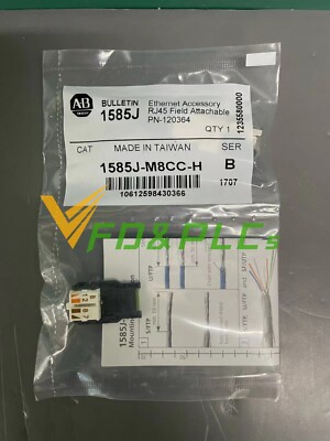 Allen Bradley 1585J-M8CC-H RJ45 Ethernet Insulation Displacement ...