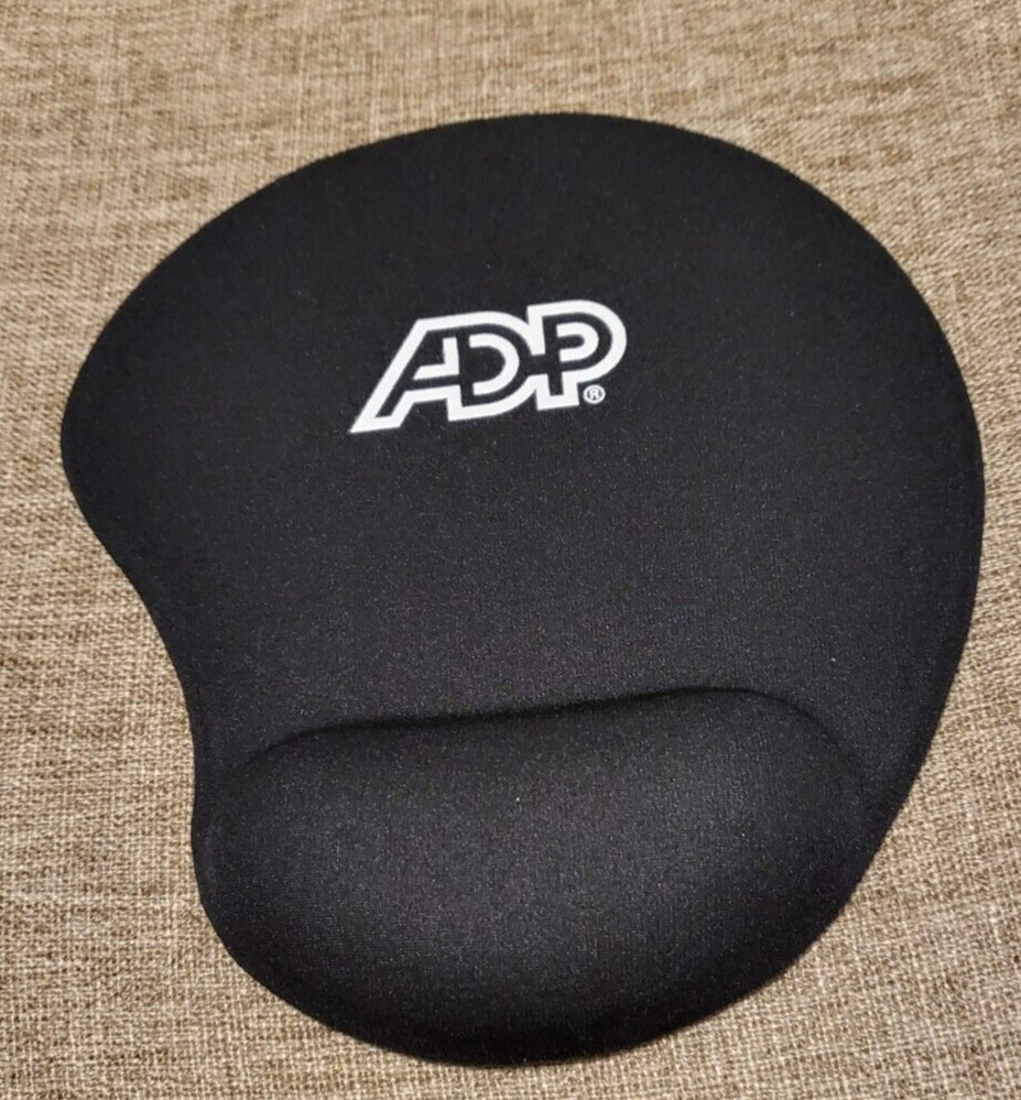 ADP Brand Ergonomic Mouse Pad with Gel Wrist Rest Support - Black - NEW ...