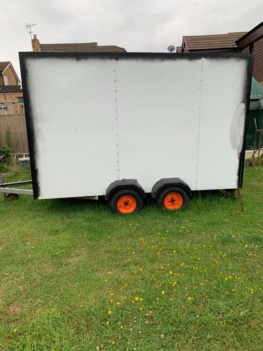 Box Trailer, Twin Axle, Roller Shutter Door | eBay UK