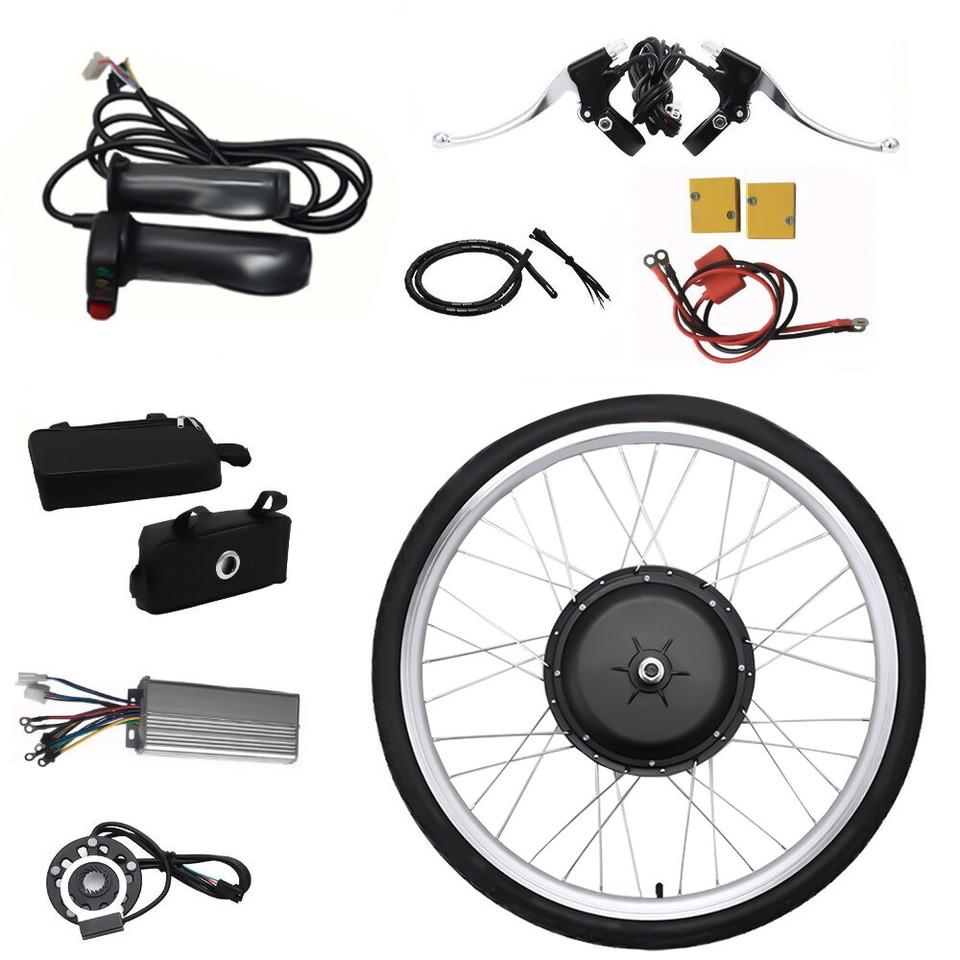 250W 26 Zoll E-Bike Vorderrad Elektrofahrrad Umbausatz Conversion Motor ...