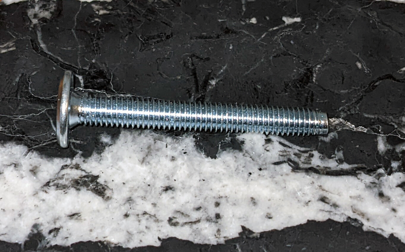 10x M6 50mm Cot Bed Screws Fixings Mamas Papas John Lewis Mothercare ...