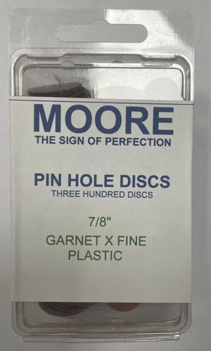 EC MOORE Plastique Grenade Disque 2.2cm Broche Disque Trou 200/Pk X Fin ...