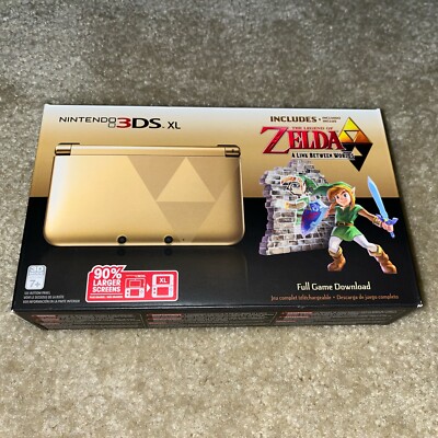 New Sealed Nintendo 3DS XL Zelda A Link Between Worlds Limited Edition ...