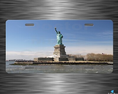 STATUE OF LIBERTY NEW YORK Metal License Plate | eBay