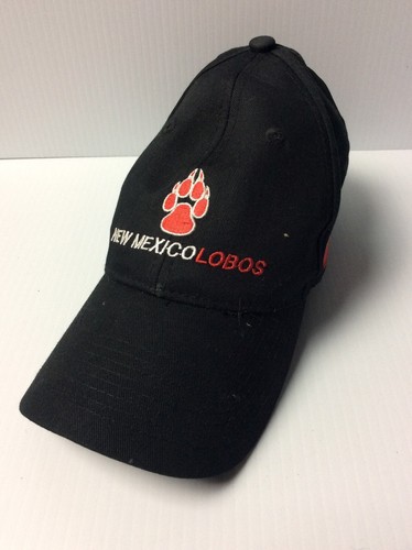 New Mexico Lobos Hat Black Adjustable Baseball Cap UNM H006 | eBay