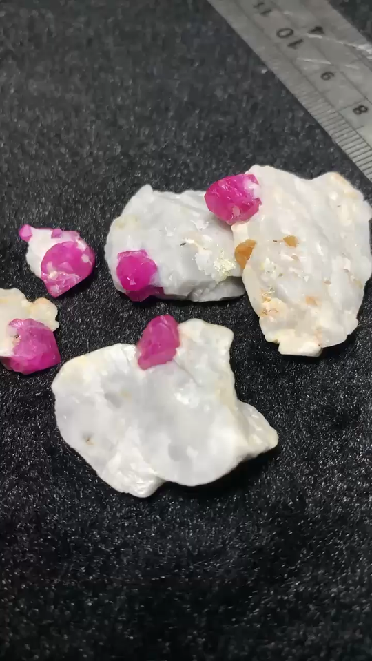 Natural 23g Ruby Specimens Lot – Beautiful Red Crystal Pieces | eBay