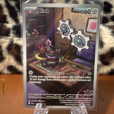 Klink 139/086 Illustration Rare NM Pokémon Card TCG SV Black Bolt | eBay