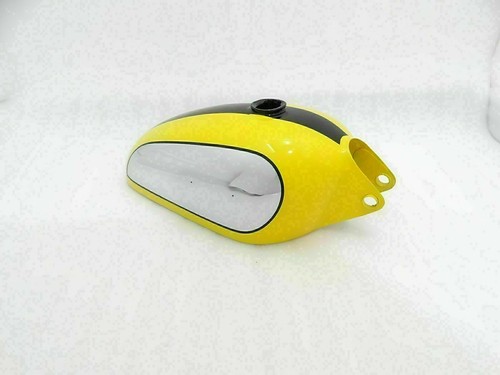 Ducati 350Cc Scrambler Chrome & Yellow Black Strip Steel Petrol Tank | eBay