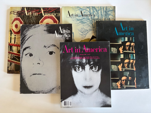 Vintage ART IN AMERICA 5 Lot Magazines WARHOL DUCHAMP MAN RAY On Covers ...