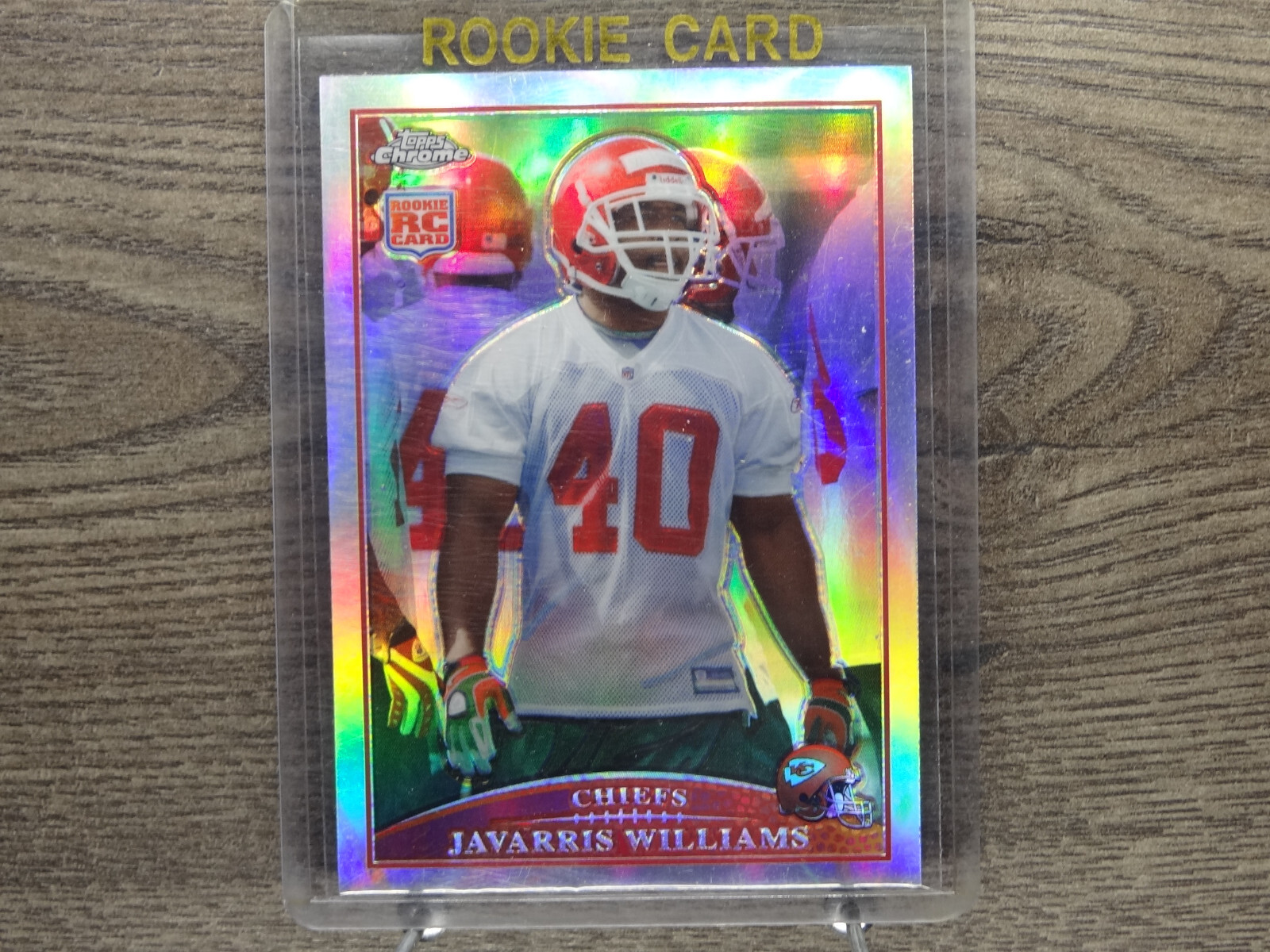 2009 Topps Chrome Refractors #TC162 Javarris Williams | eBay