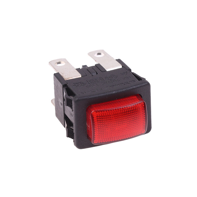 16A Self-Lock On Off Push Button Rocker Switch PS21-16 Heater ...