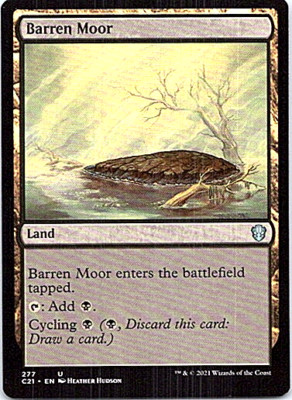 Barren Moor Magic The Gathering Commander 2021 Light Play | eBay