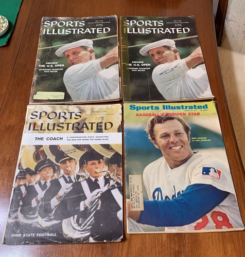 (4) Sports Illustrated Magazines 1958 & 1971 [10-4 | eBay
