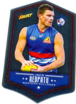 2018 AFL Select Footy Stars Diecuts DC143 Jack Redpath - Western ...
