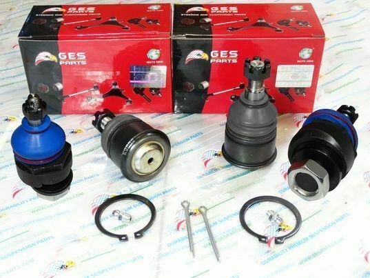 For CIVIC CRV INTEGRA 4PCS Lower & Adjustable Upper Ball Joints K9802 ...