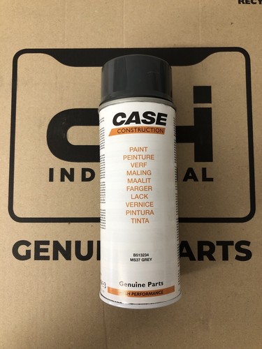 GENUINE CASE DIGGER EXCAVATOR SPRAY PAINT 400ML MS37 GREY B513234 | eBay