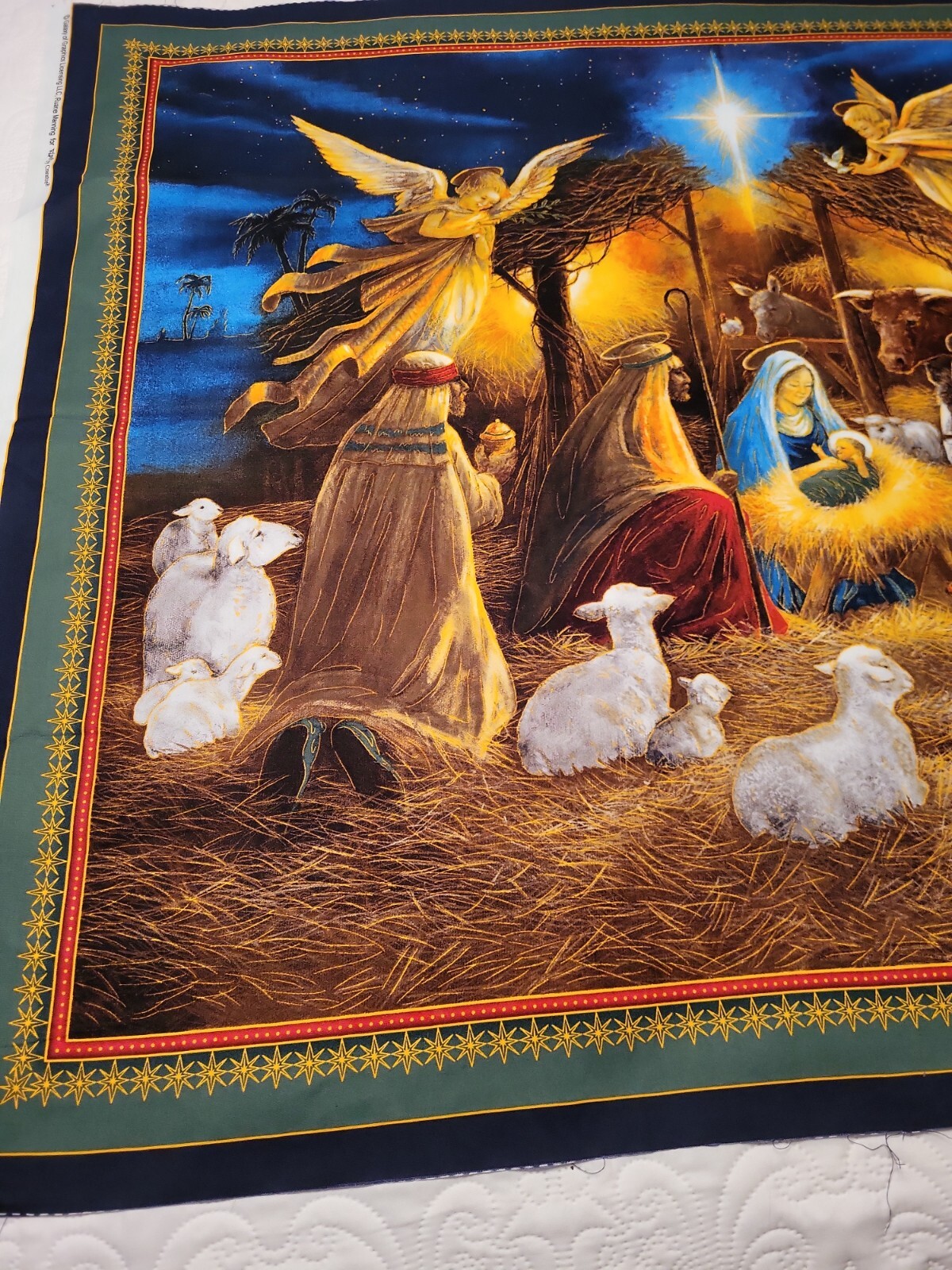 Christmas Nativity Scene Tapestry Wall Tapestry 36x42 inches by ...