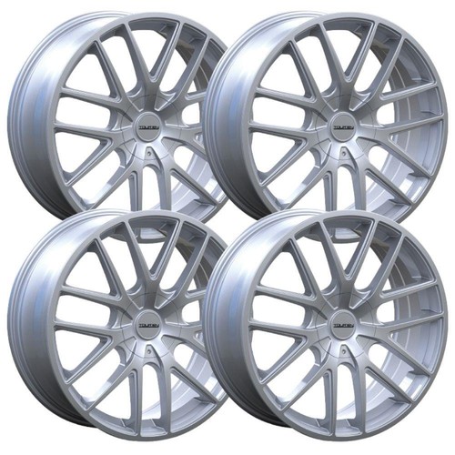 (Set-4) Touren TR60 18x8 5x112/5x120 40mm Silver Wheels Rims 18 Inch | eBay