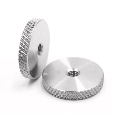 M3 M4 M5 M6 flat head nuts sleeve inner thread knurled studs SUS304 nut ...