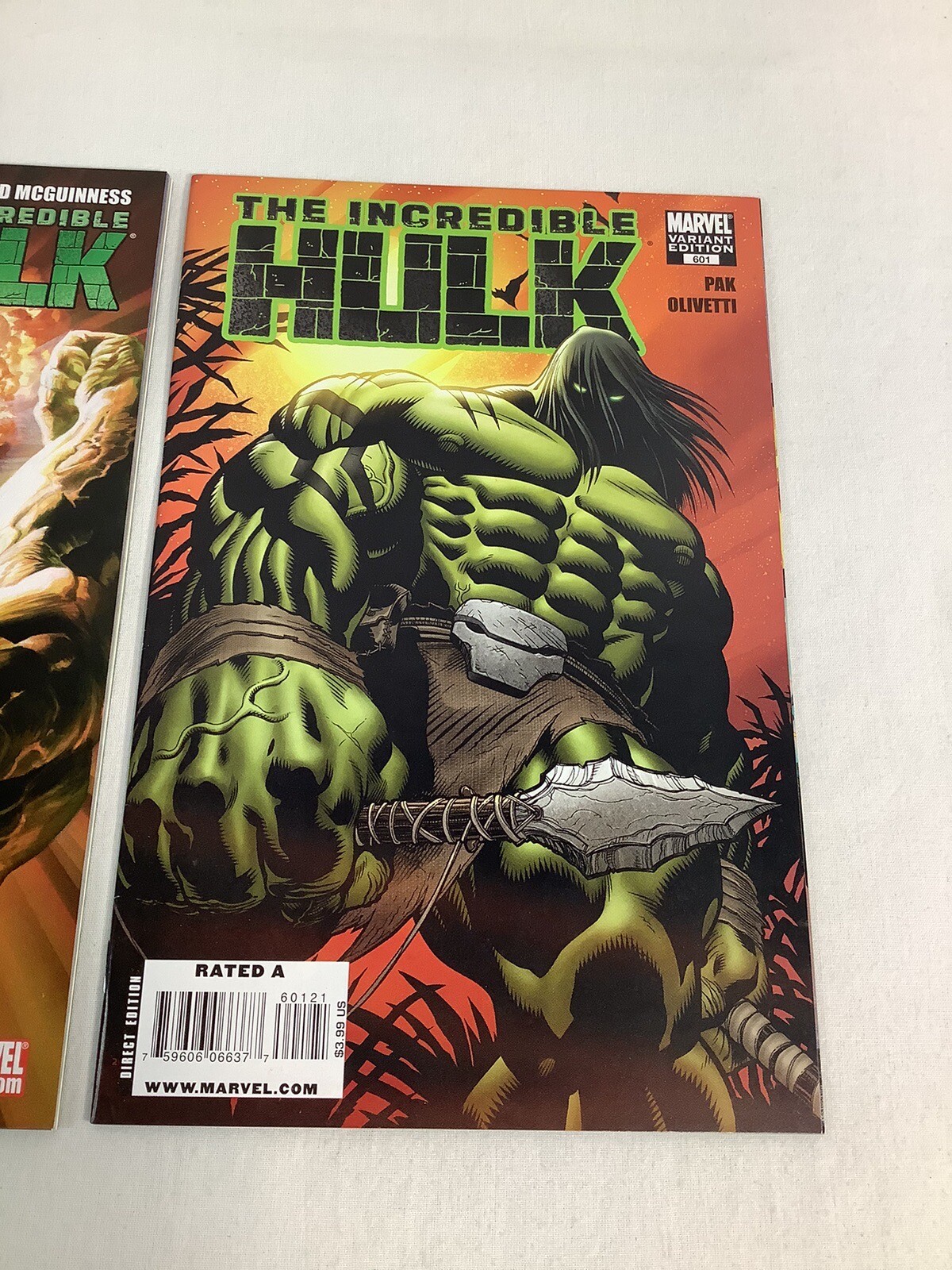 Marvel Comics Incredible Hulk #600 Alex Ross Cover #601 Variant 2009 | eBay