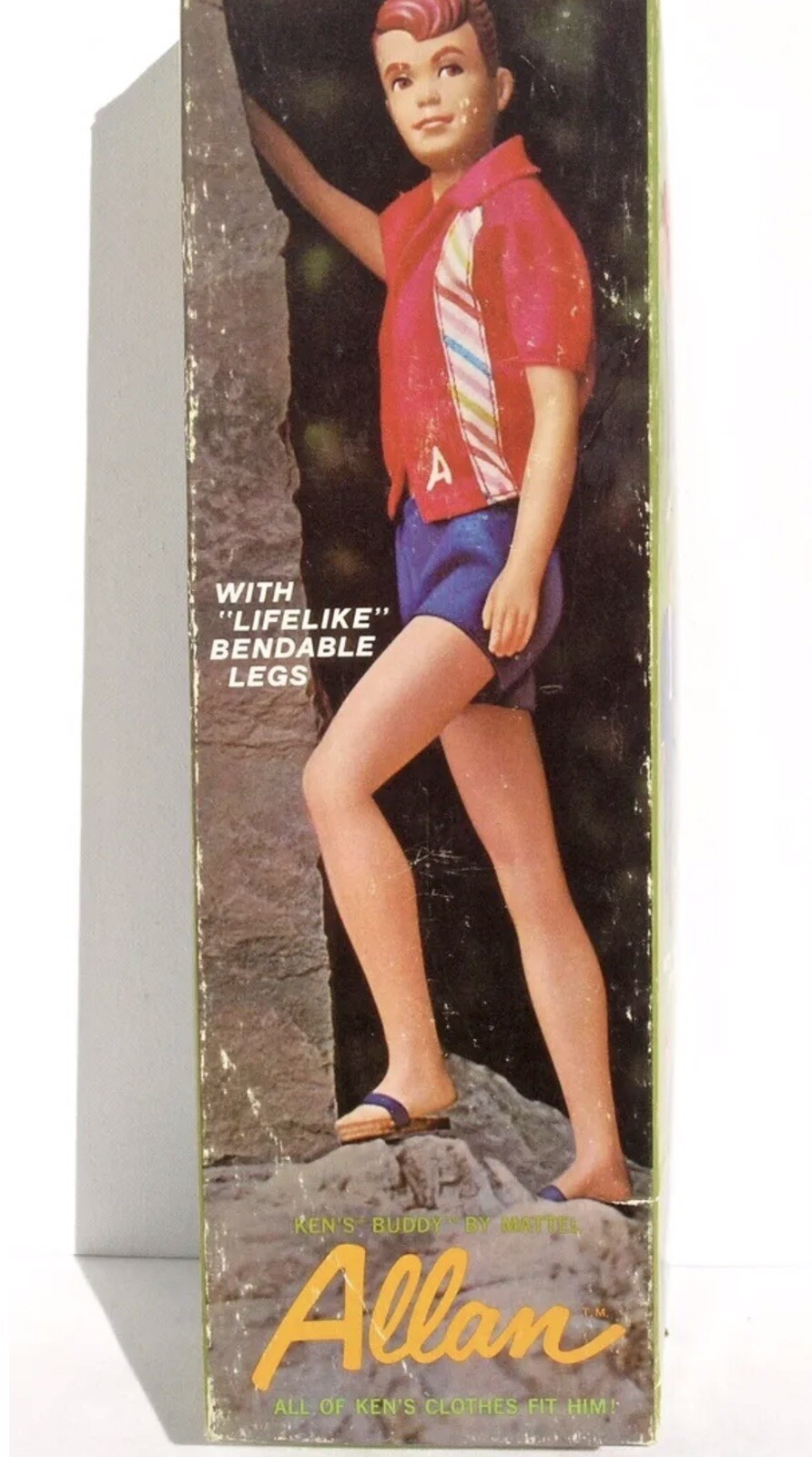 Vintage 1964 Allan Doll (Bendable Leg )( By Barbie Mattel ) ORIGINAL ...