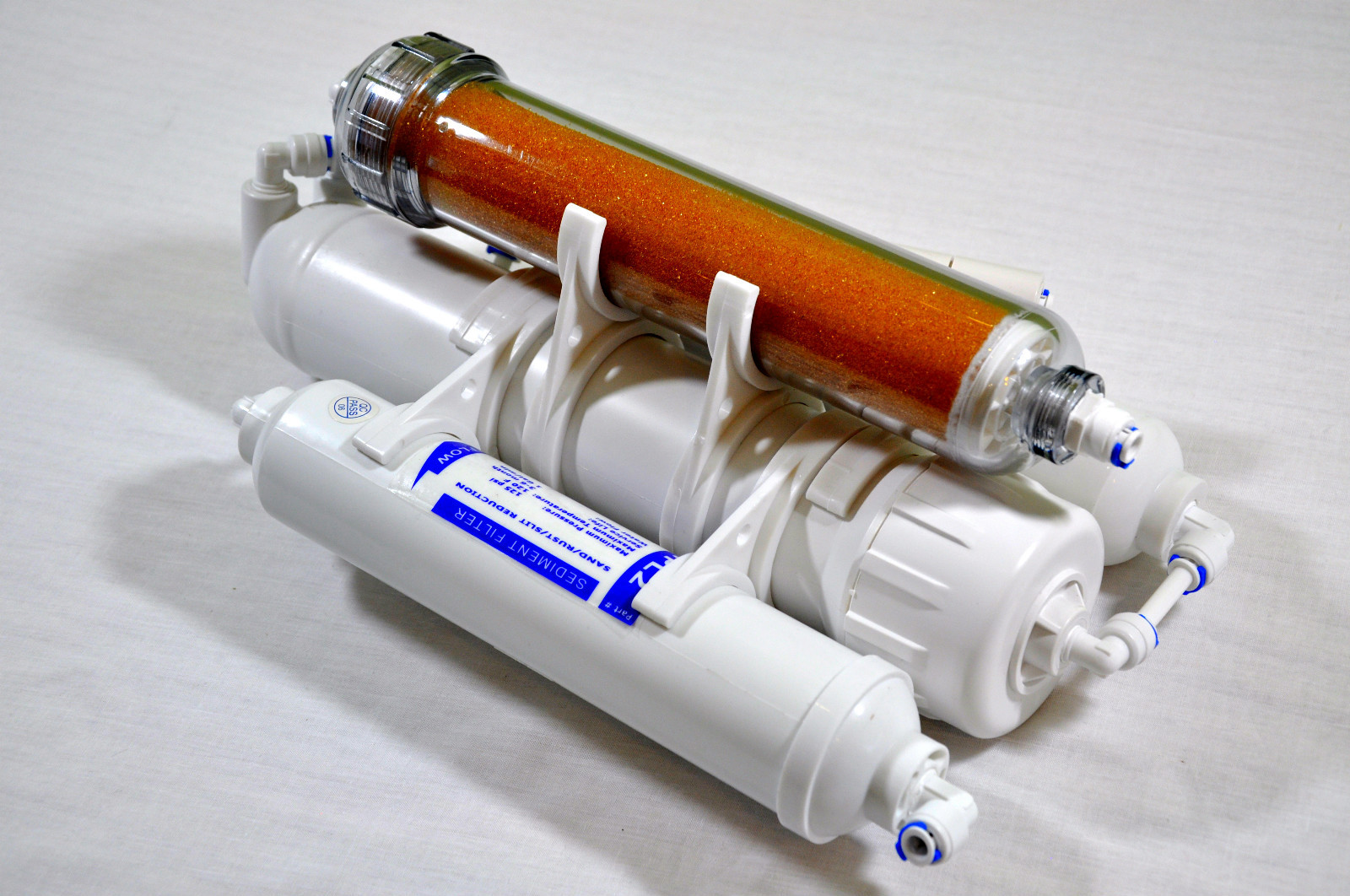 Aquati 4 Stage RO & DI Unit Compact Reverse Osmosis Pure Water Filter ...