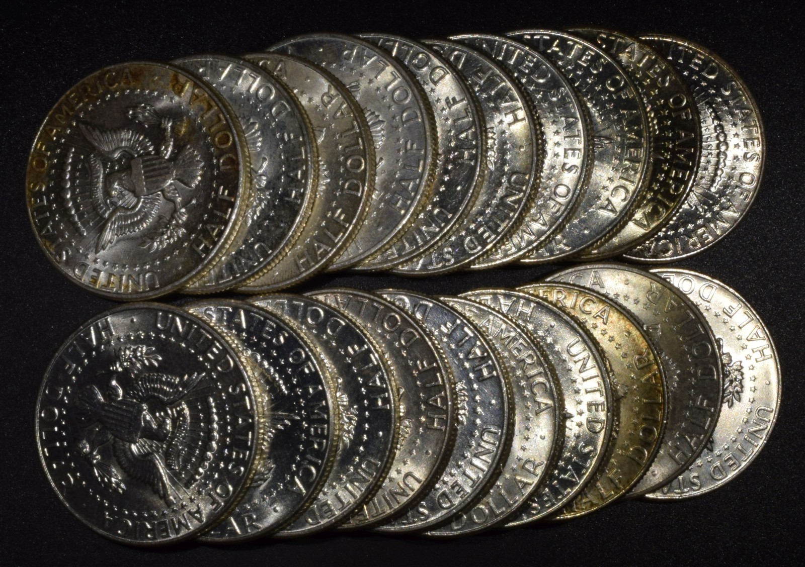 Roll of 20 1964 Kennedy Silver Half Dollars "UNC-BU" *Free S/H After ...