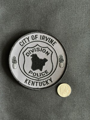 Irvine Kentucky Police Subdued Tactical Patch - New Condition | eBay