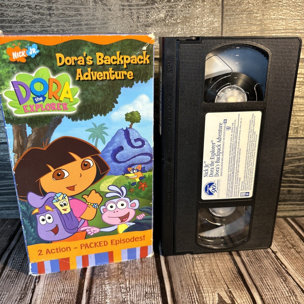 Dora The Explorer Doras Backpack Adventure Vhs