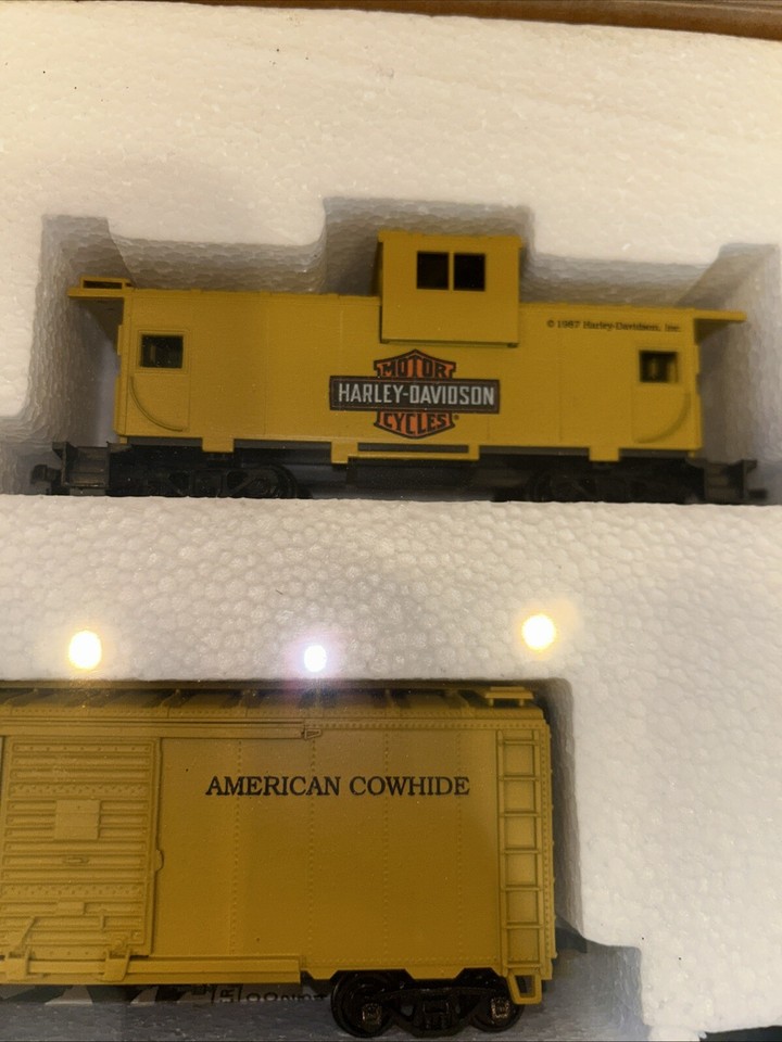 Harley-Davidson HO Scale (Ltd Edition) Factory Sealed Train Set New ...