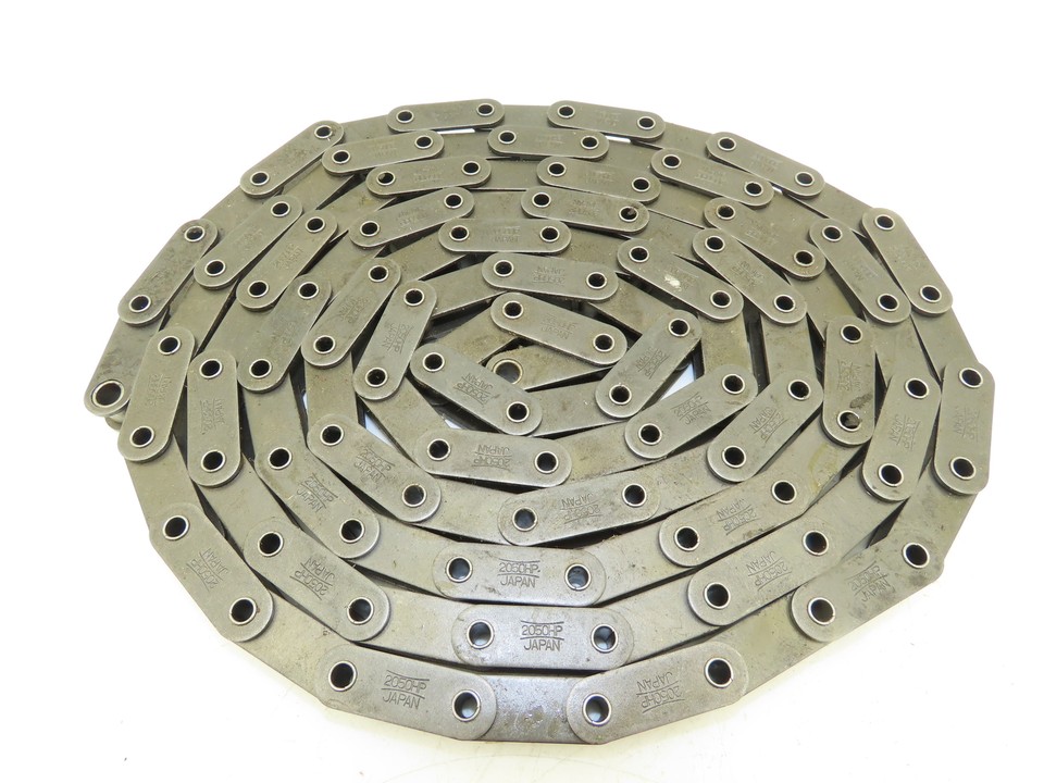 Tsubaki C-2050 2050HP Hollow Pin Roller Chain 1.25" Double Pitch 10'L ...