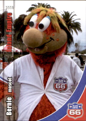 2006 Inland Empire 66ers Grandstand #33 Bernie MASCOT - NM Baseball ...