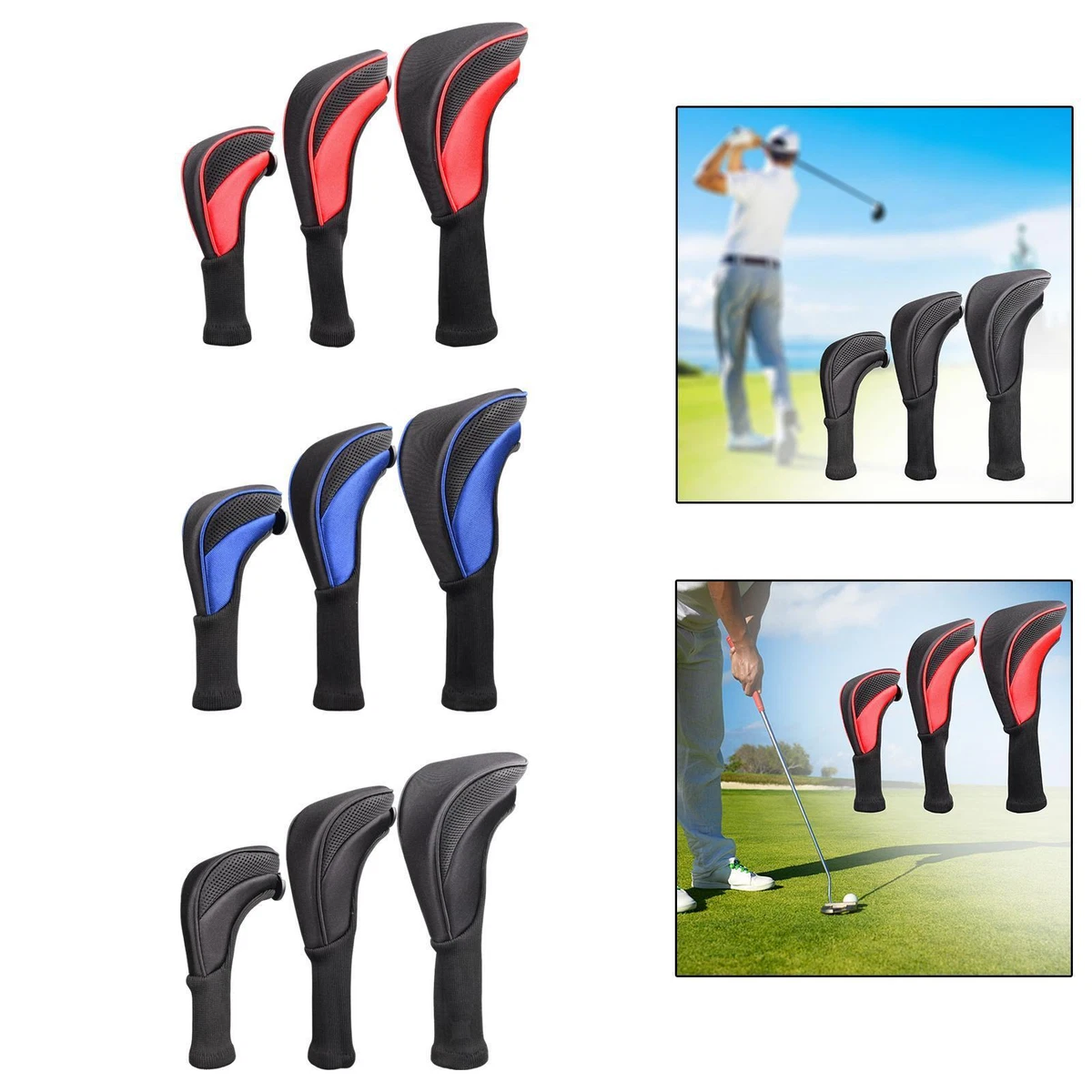 Wholesale Golf Club Headcovers Wood Driver Protect Neoprene, 42% OFF