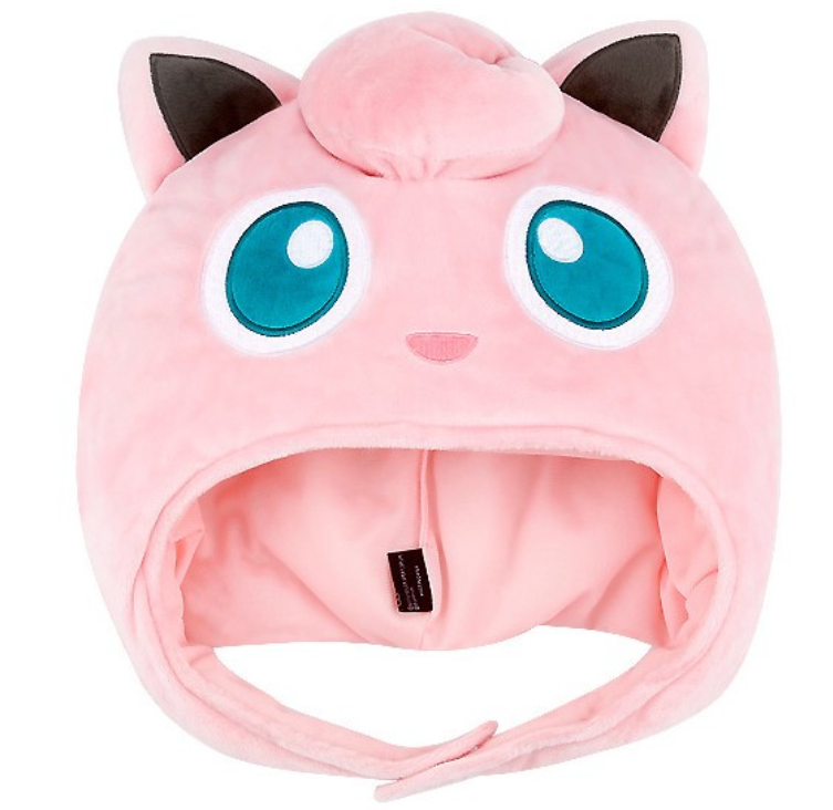 Pokemon Official Plush Doll Series :Jigglypuff Costume Hat Cap Hood Soft | eBay