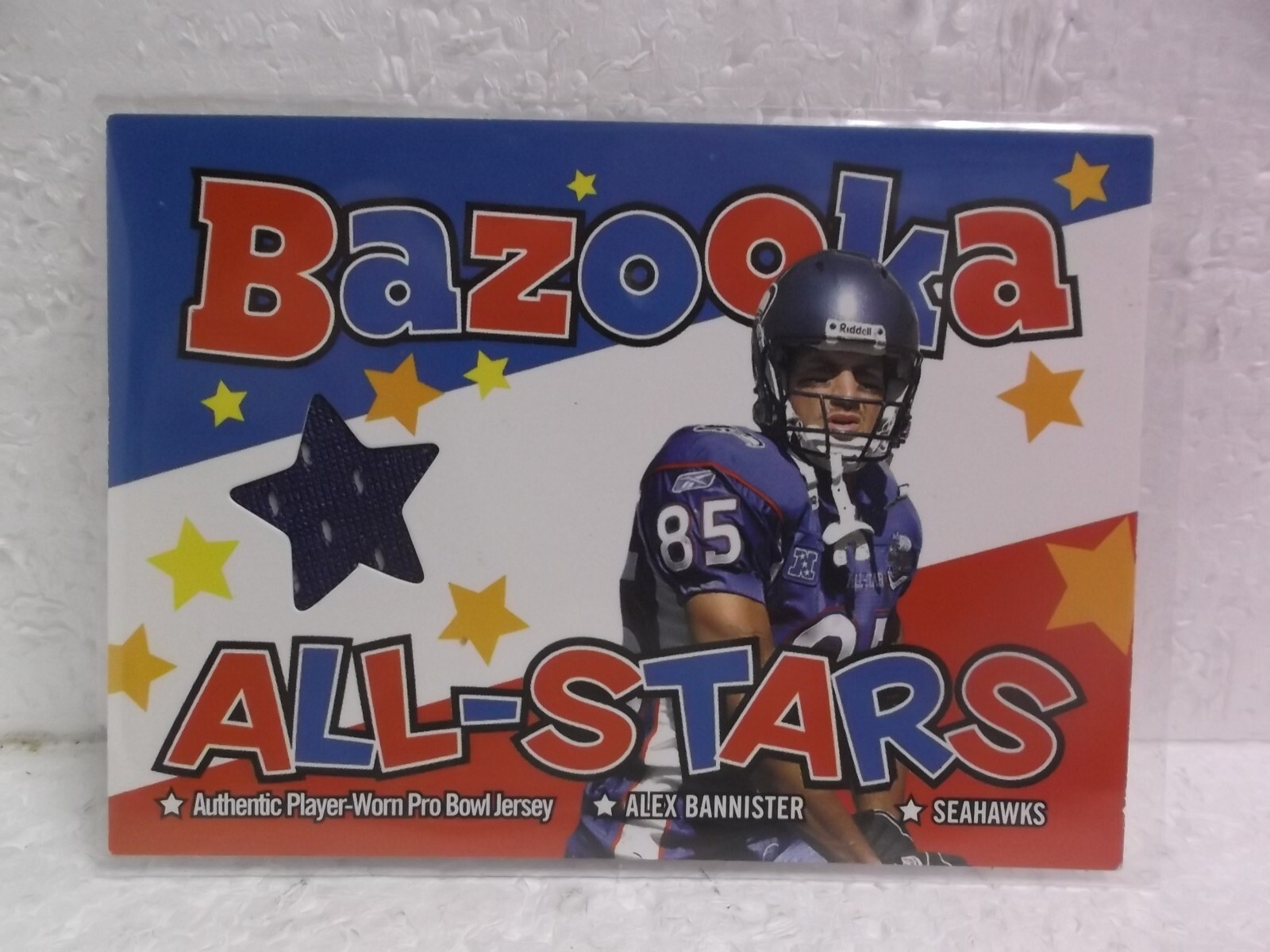 2004 TOPPS BAZOOKA ALL-STARS ALEX BANNISTER JERSEY CARD NICE CARD SEE ...