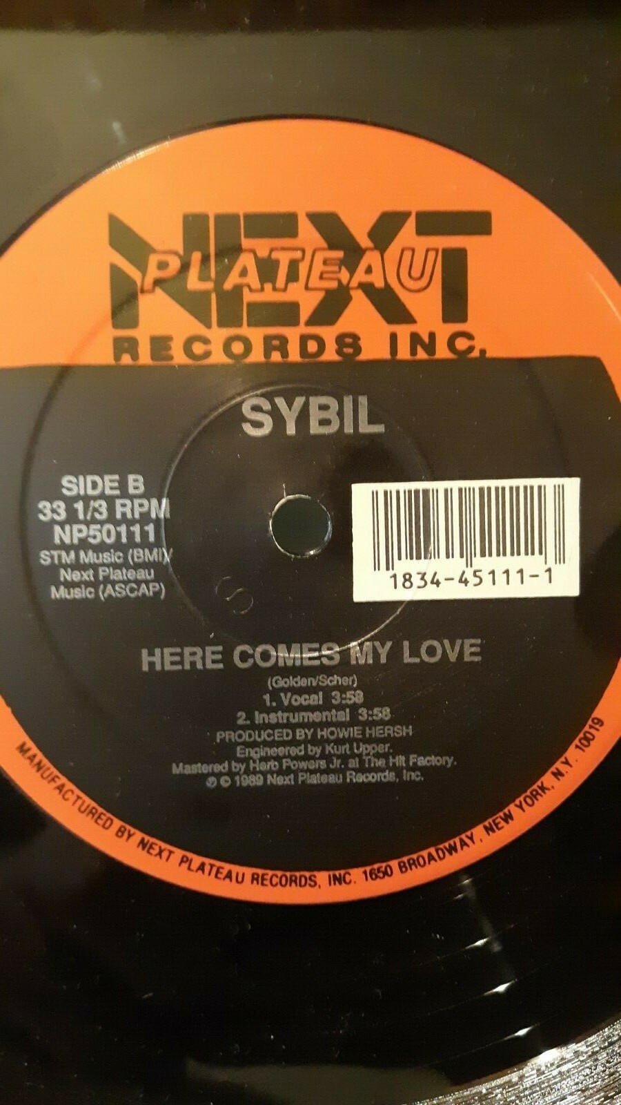 SYBIL - WALK ON BY - Orignal 12 inch on Next Plateau Records | eBay