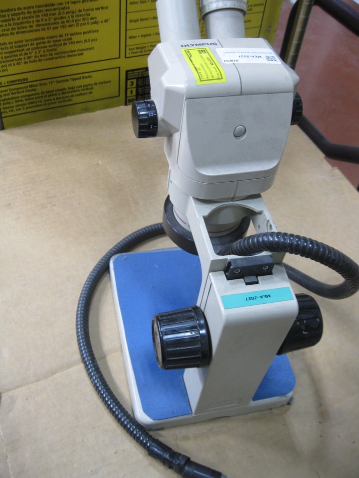 OLYMPUS SZ4045 SZ40 SZ-ST Microscope with FOSTEC Ace 20500 2 Light ...
