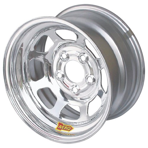 Aero Race Wheels - 51-Series - 15x10 - 3in BS - 5x5 - Steel - Chrome | eBay