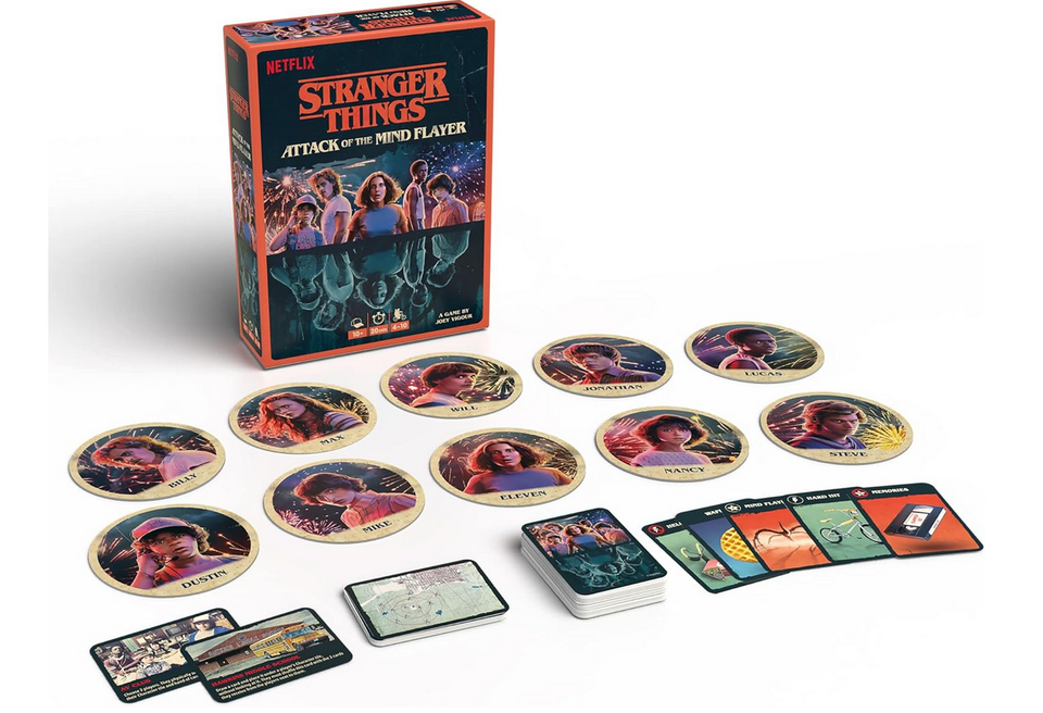 Stranger Things Board Game Attack Of The Mind Flayer NIB Sealed Netflix ...