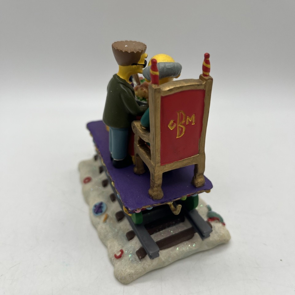 THE SIMPSONS Christmas Express Train A Feast For One Figure 2003 | eBay