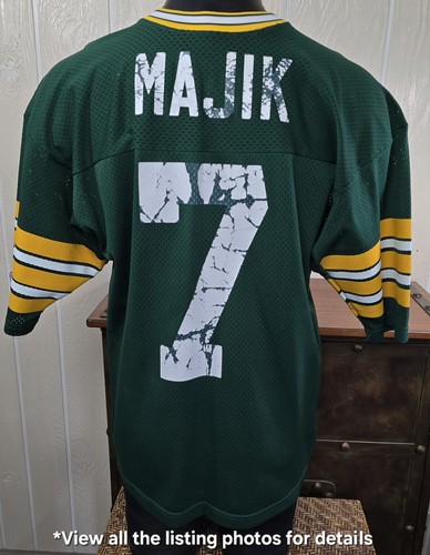 Don Majkowski (Majik) Vintage Champion Green Bay Packers Jersey Sz L | eBay