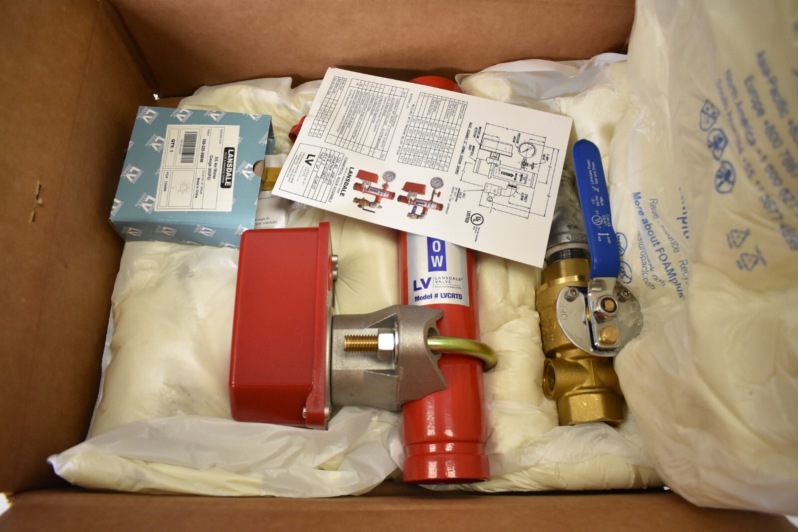 Lansdale 2" Commercial Riser Assembly w Test & Drain 5.6K 650-375-00540 ...