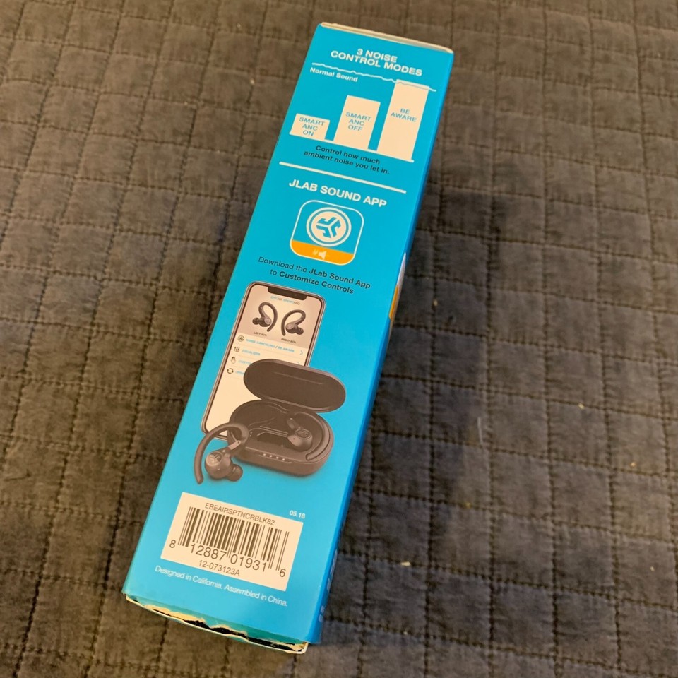 JLab - Epic Air Sport ANC True Wireless Earbuds 2nd Gen -Black [OPEN ...