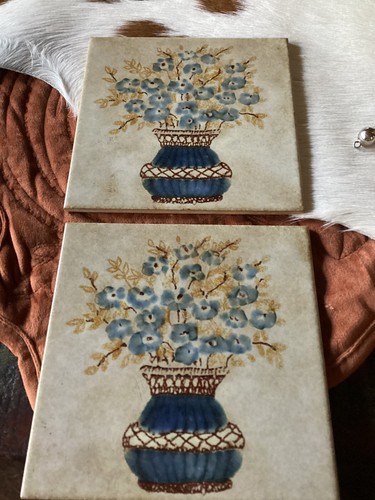 Trivets Vintage S Marco Ceramic Tile Trivet Made In Italy Set of 2 ...
