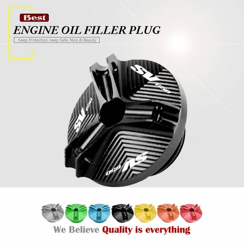 Engine Oil Plug Sump Cup Filler Cap Screws Bolts for Suzuki SV650 /X ...