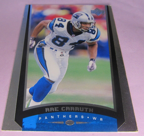 1998 Upper Deck Football Card #73 Rae Carruth Carolina Panthers | eBay