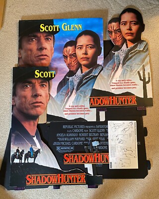 ShadowHunter (Shadow Hunter, 1993) Movie STANDEE promo video store VHS ...