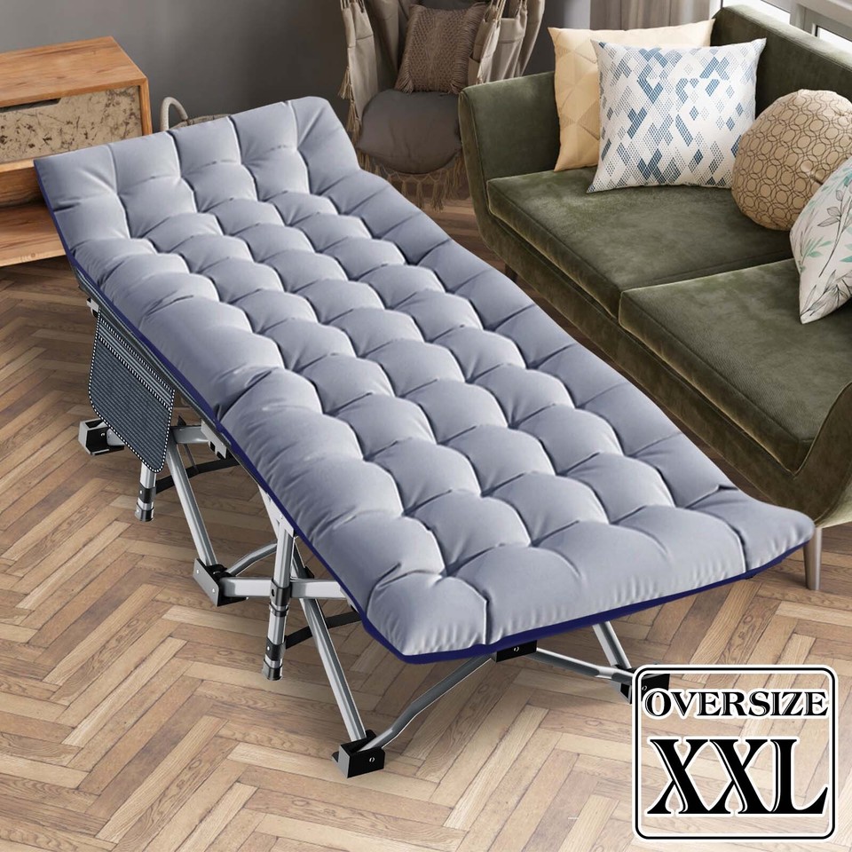 NAIZEA Adults Oversized / Standard Size Folding Sleeping Cot Bed ...