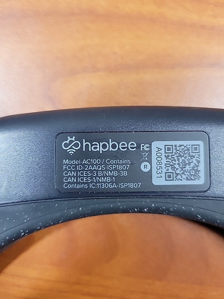 Hapbee Smart Headband Wearable Model AC-100 | eBay